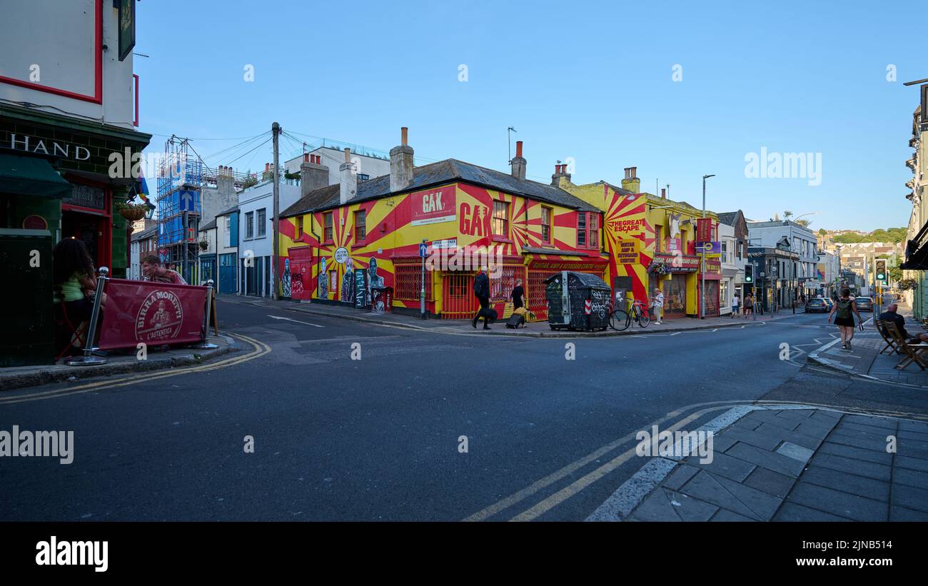 On the streets of Brighton Stock Photo - Alamy