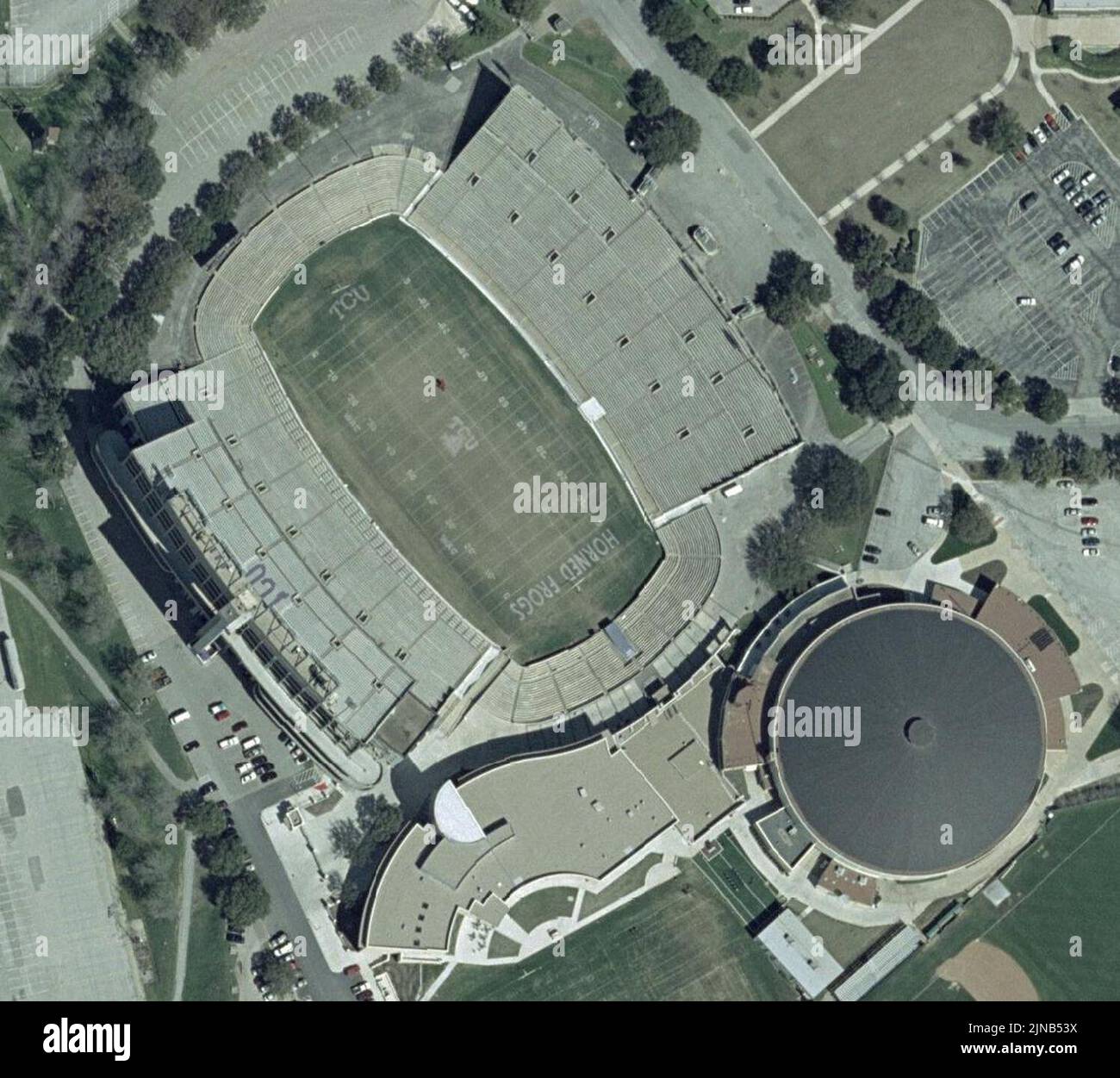 TCU Amon G. Carter Stadium Stock Photo - Alamy