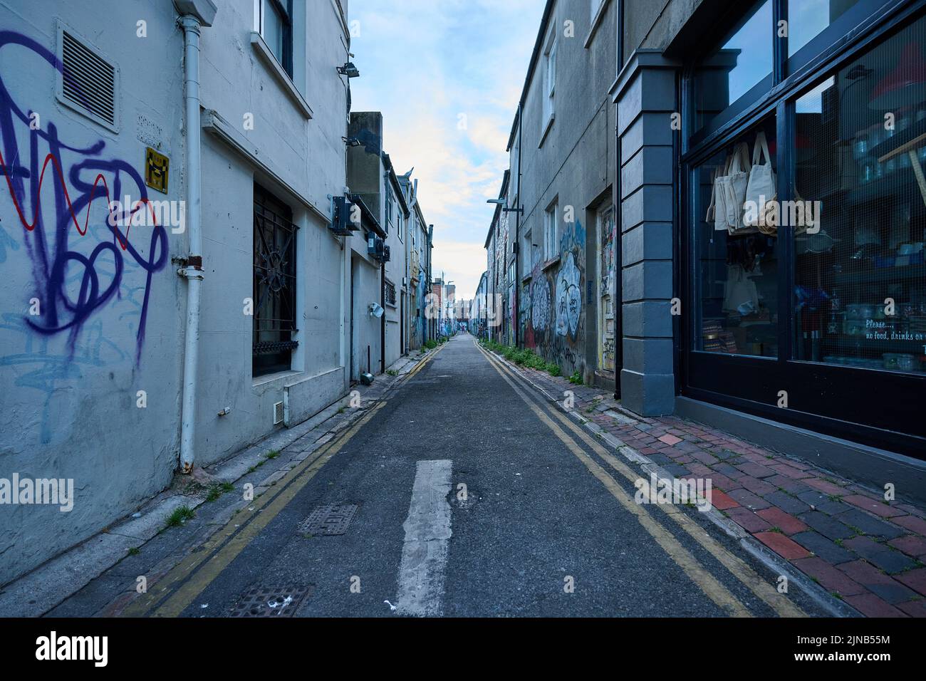 On the streets of Brighton Stock Photo - Alamy