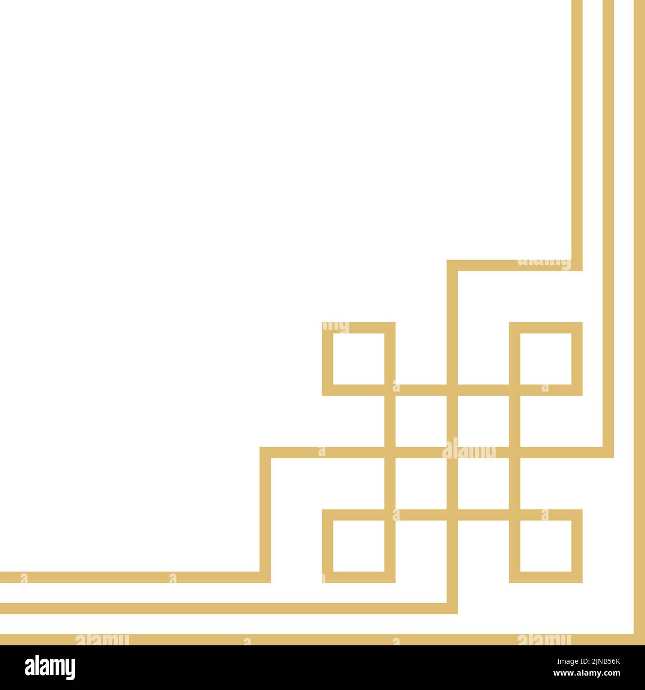 Gold border Cut Out Stock Images & Pictures - Alamy