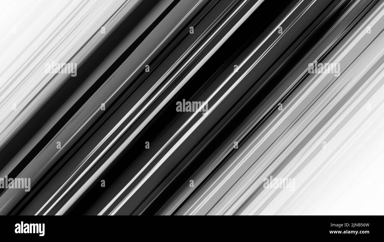 Motion stripes in ANIME style, black color on a white background. 3d ...