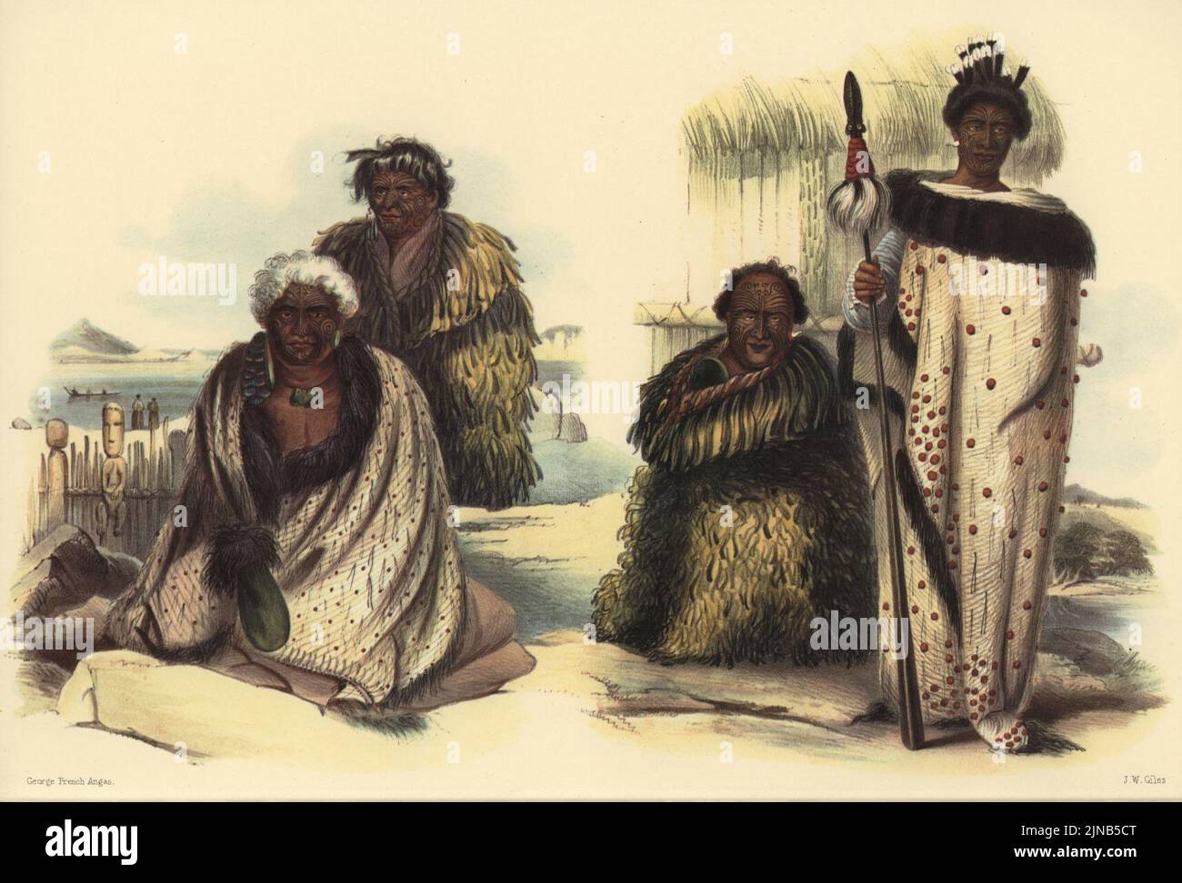 TE HEUHEU & HIWIKAU, TAUPO. TE KAWAW AND HIS NEPHEW, ORAKAI, The New ...