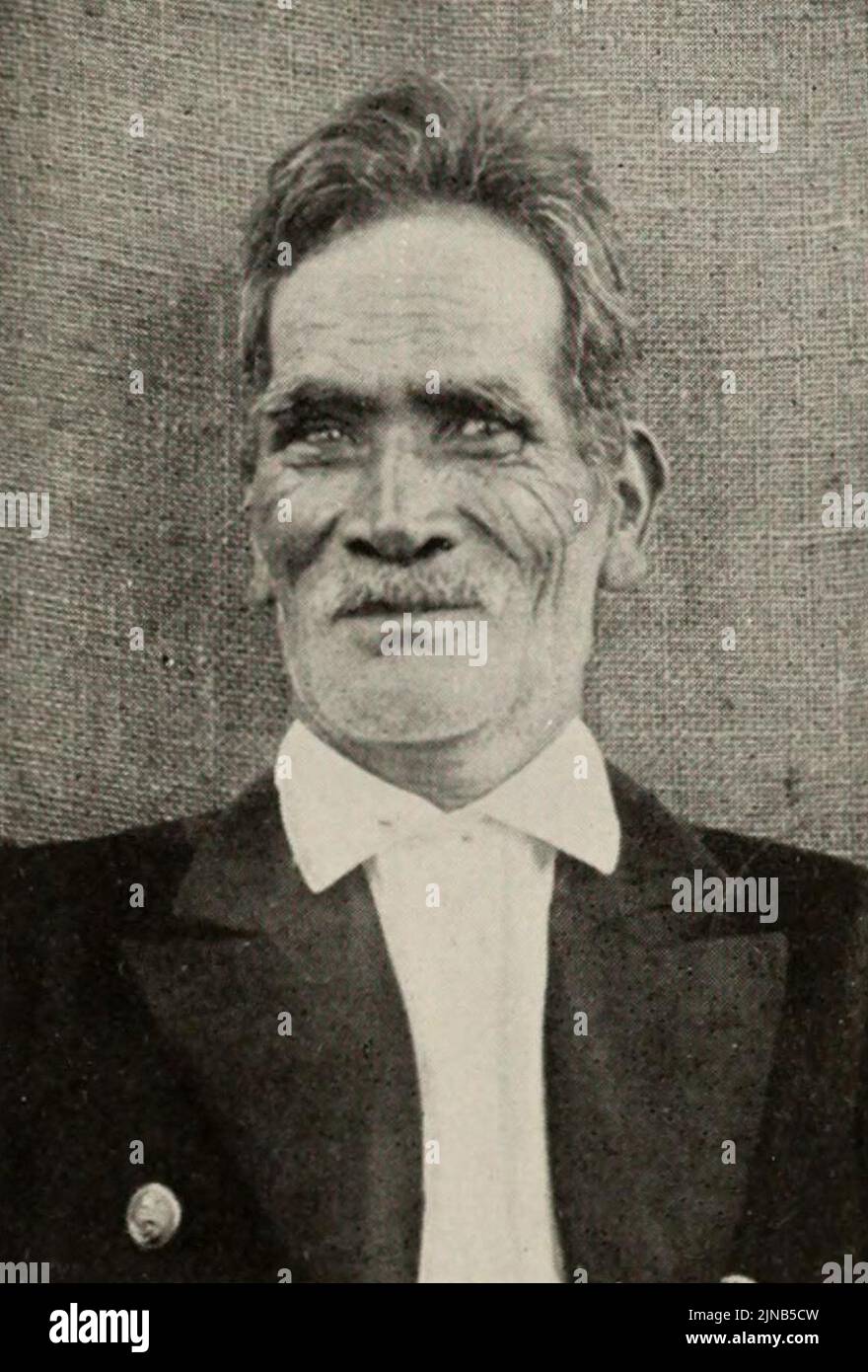 Te Haha. Clan Miru, The Mystery of Easter Island, published 1919 Stock ...