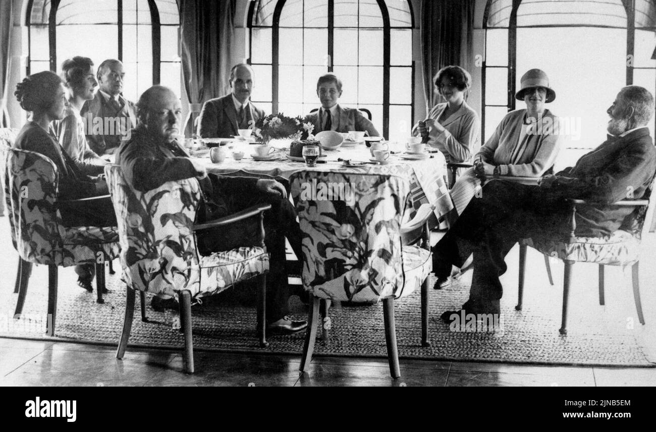 Tea at Chartwell Stock Photo - Alamy