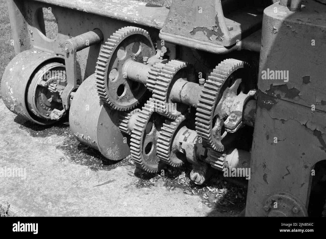 Details old rusty industrial Black and White Stock Photos & Images - Alamy