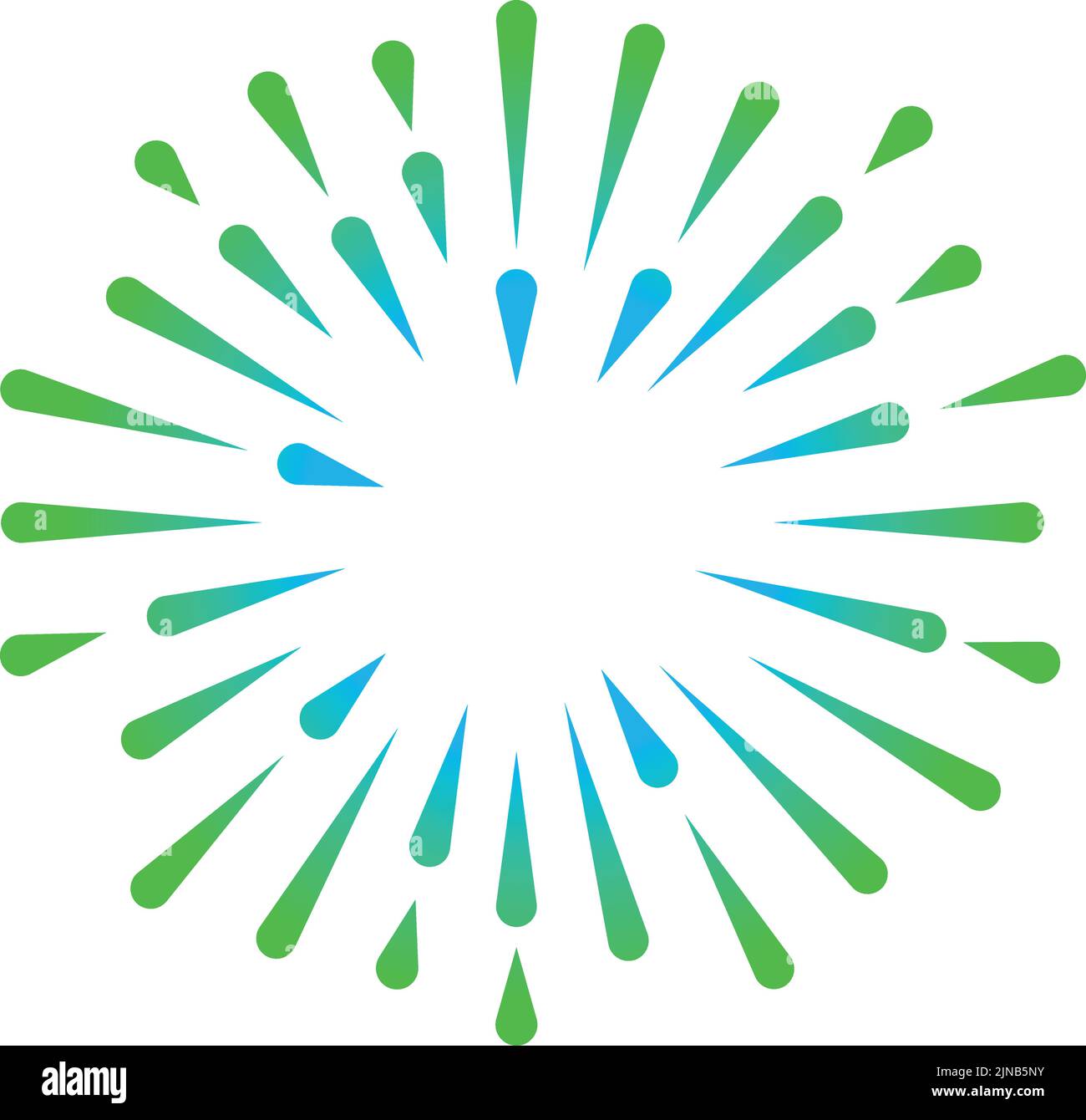 Color burst symbol. Bright firework sky show Stock Vector Image & Art ...