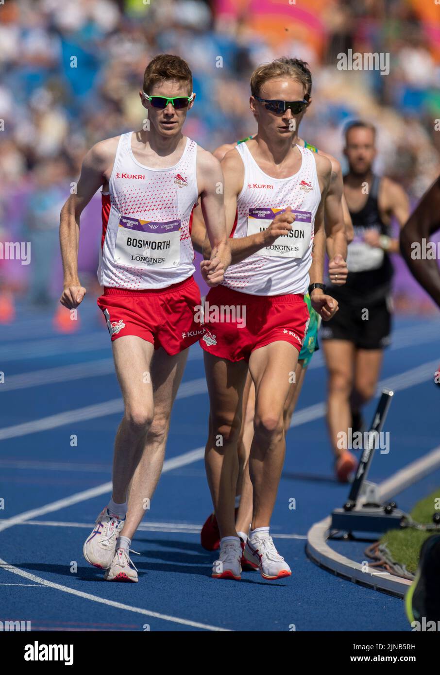 Tom Bosworth and Callum Wilkinson off England competing in the men’s ...