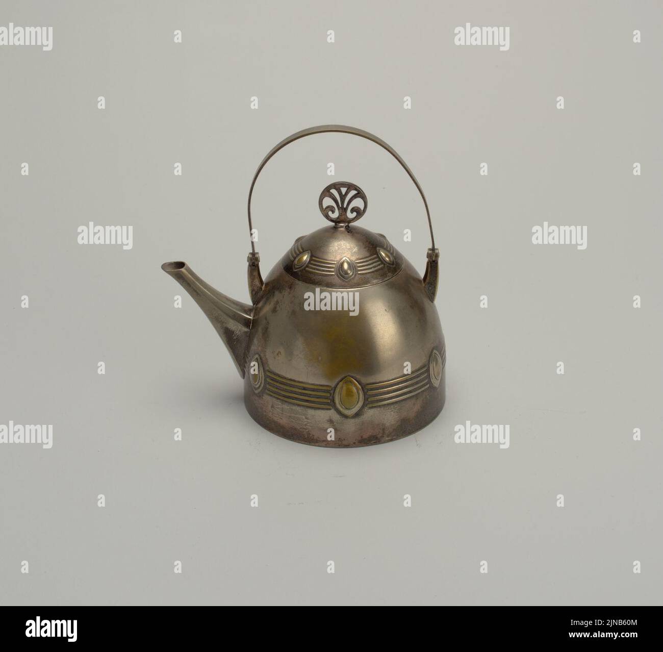 Tea Kettle With Burner (Germany), ca. 1905 Stock Photo - Alamy