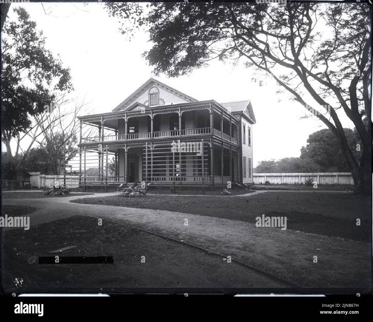 Teacher's Cottage, Saint Louis College, (04 Stock Photo - Alamy