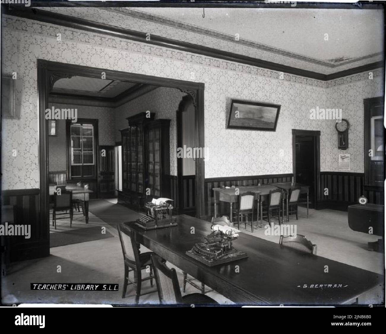 Teacher's Library, Saint Louis College Stock Photo - Alamy