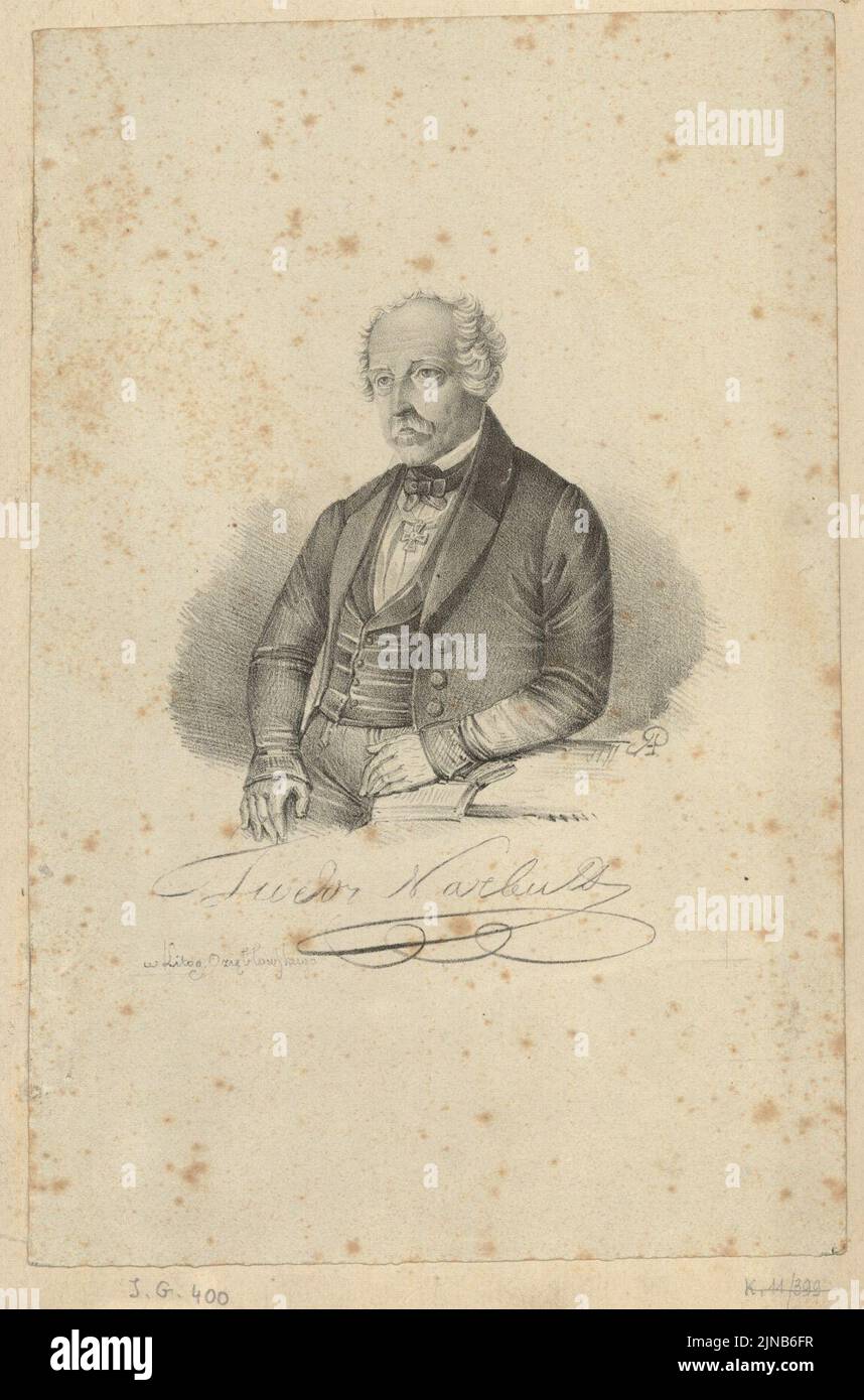 Teador Narbut. Тэадор Нарбут (A. Piwarski, 1841 Stock Photo - Alamy