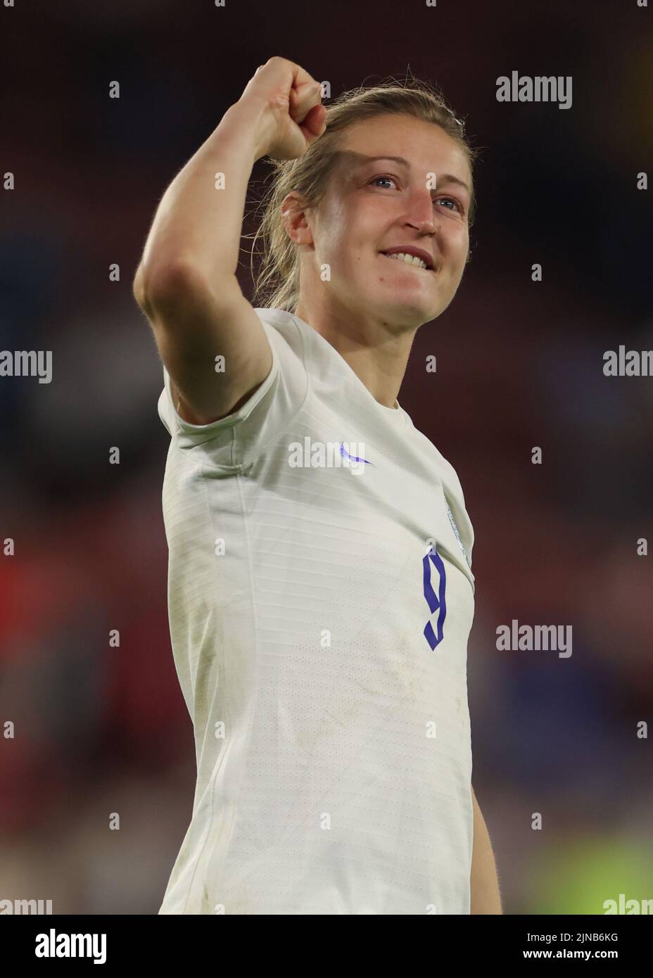 Sheffield, England, 26th July 2022. Ellen White of England celebrates ...