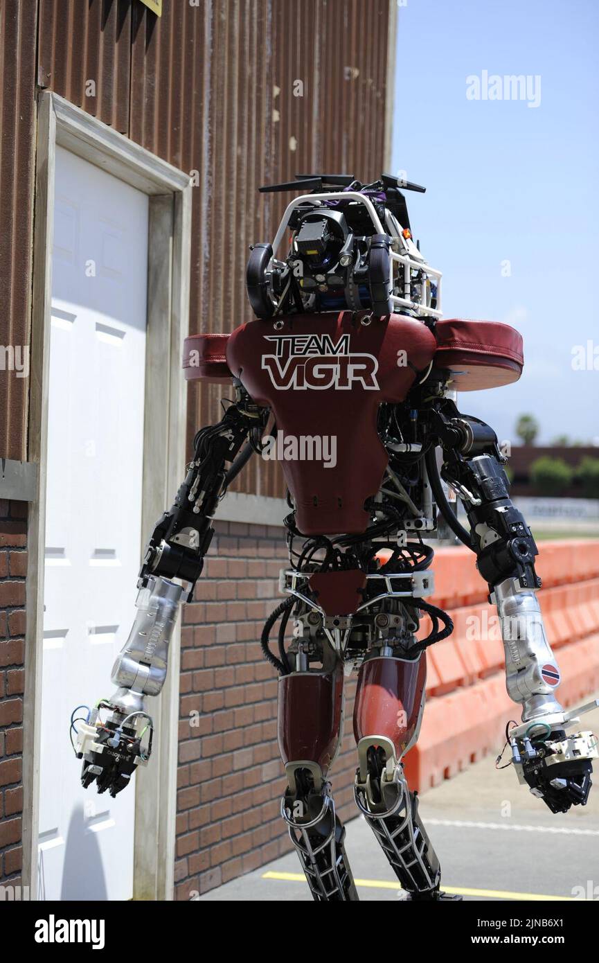 Team ViGIR Robot Florian DARPA Robotics Challenge 2015 2 Stock Photo ...