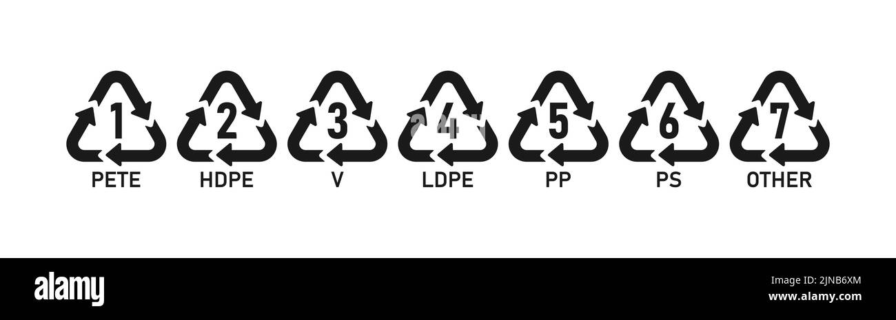 Pet bottle recycle black Black and White Stock Photos & Images - Alamy