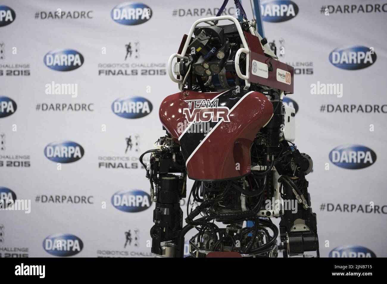 Team ViGIR Robot Florian DARPA Robotics Challenge 2015 Stock Photo - Alamy