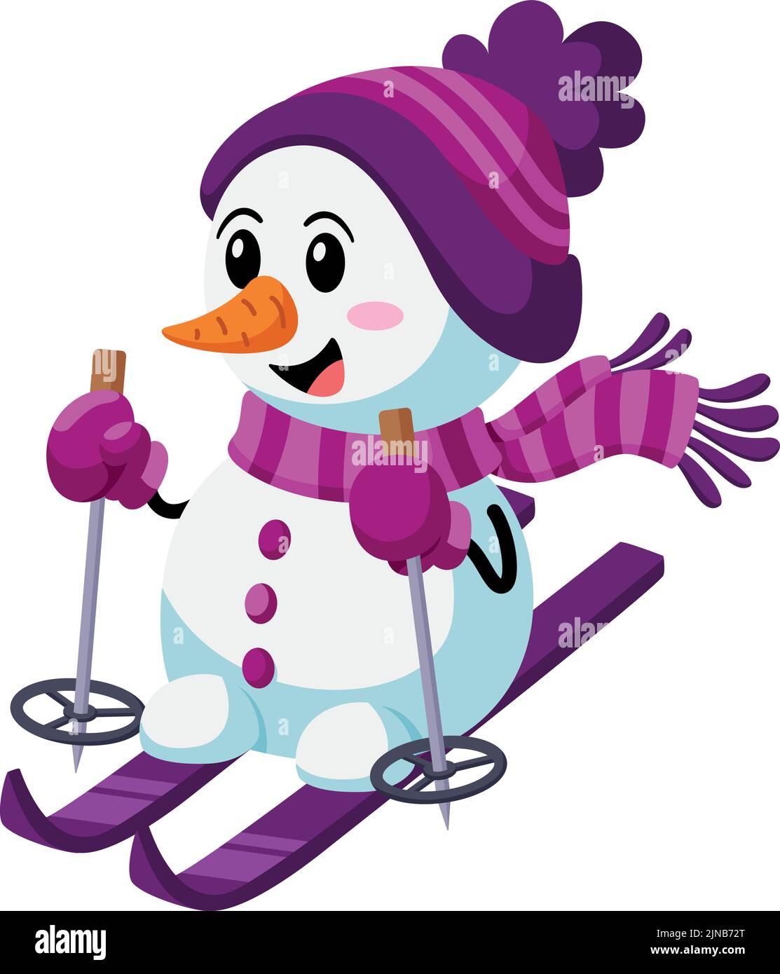 Cartoon winter sport hi-res stock photography and images - Alamy