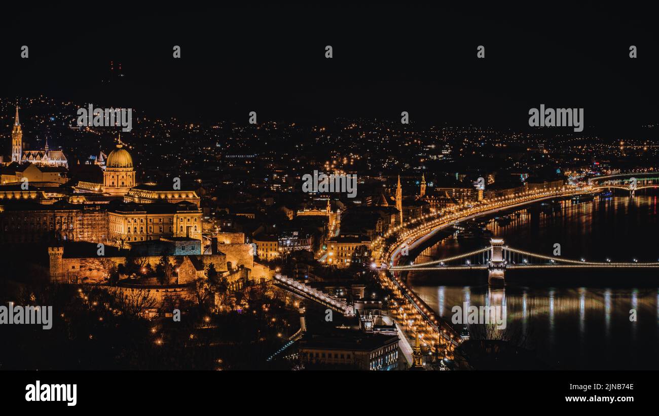 Aerial drone budapest hi-res stock photography and images - Alamy
