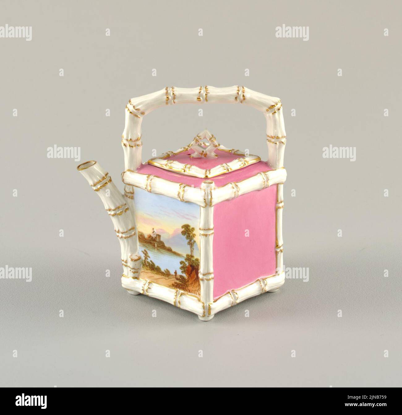 Teapot And Lid (England), 1879 Stock Photo - Alamy