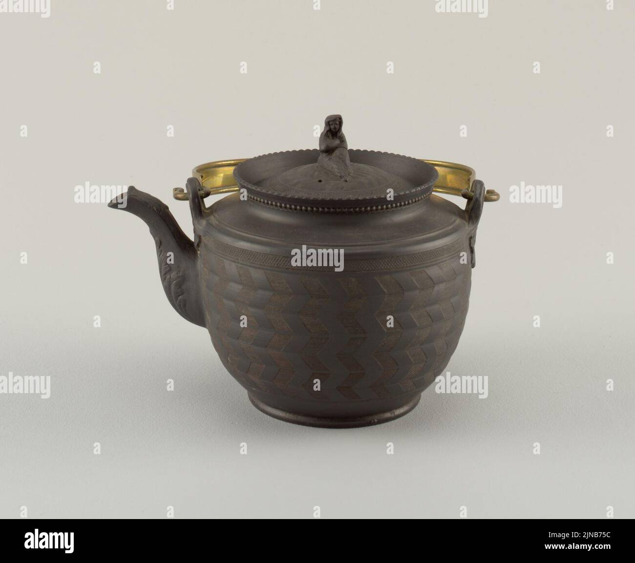 Teapot And Cover, late 18th century Stock Photo - Alamy
