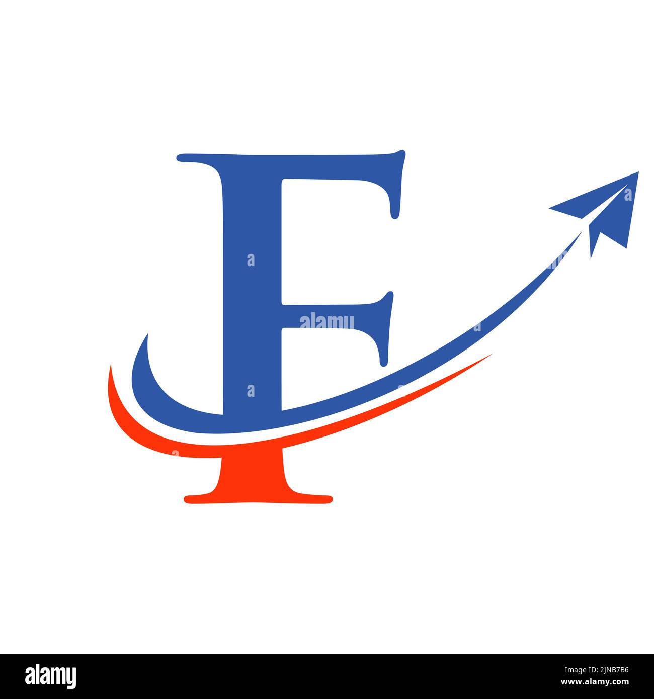 Travel Logo On Letter F Vector Template. Letter F Air Travel Logo ...