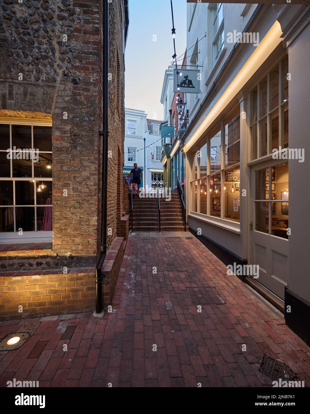 On the streets of Brighton Stock Photo - Alamy