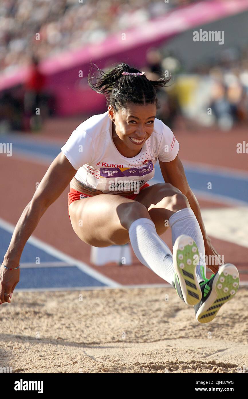Jazmin SAWYERS of England in the Women's Long Jump - Final at the ...
