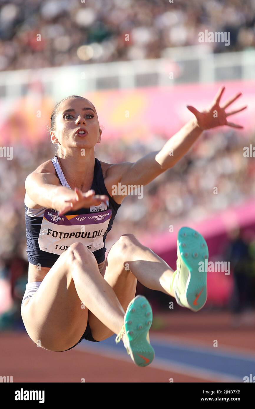 Filippa FOTOPOULOU of Cyprus in the Women's Long Jump - Final at the ...
