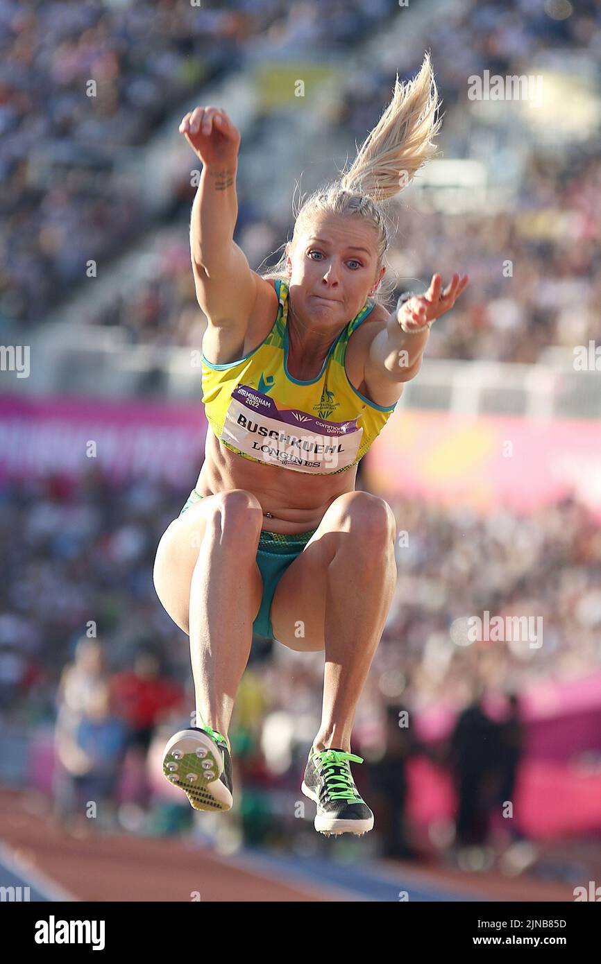 Brooke BUSCHKUEHL of Australia in the Women's Long Jump - Final at the ...