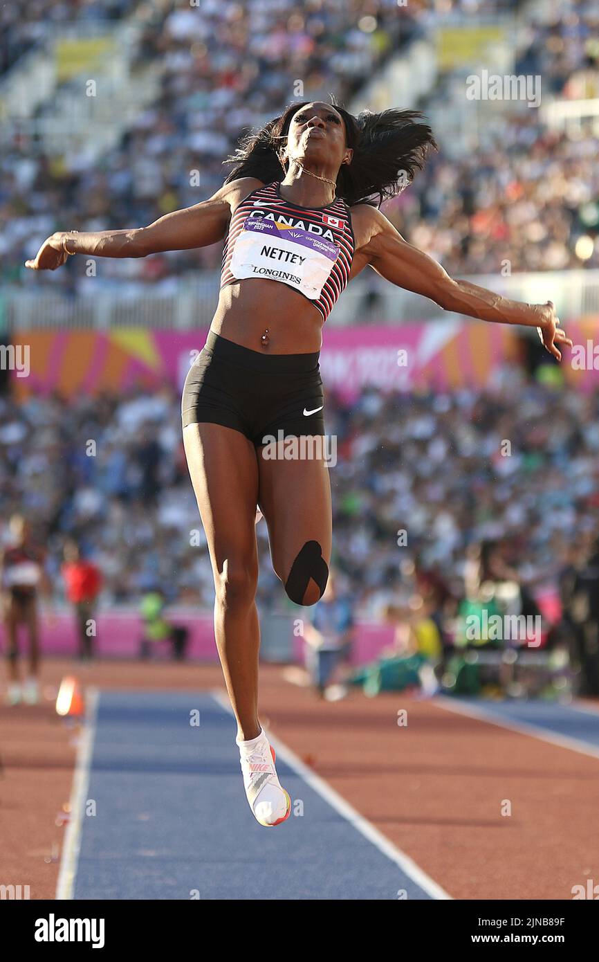 Christabel NETTEY of Canada in the Women's Long Jump - Final at the ...