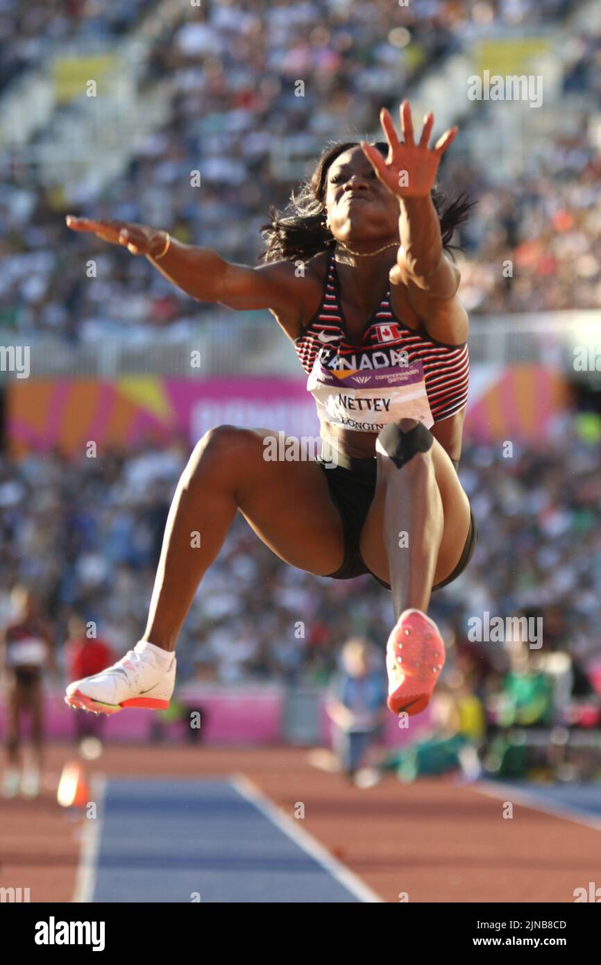 Christabel NETTEY of Canada in the Women's Long Jump - Final at the ...