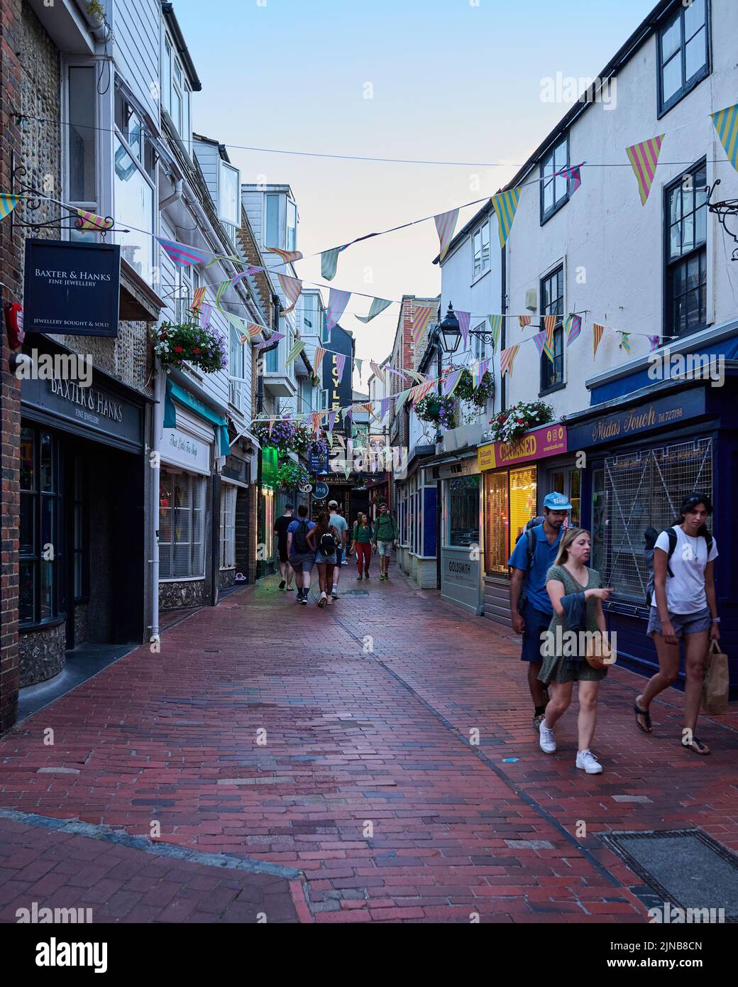 On the streets of Brighton Stock Photo - Alamy