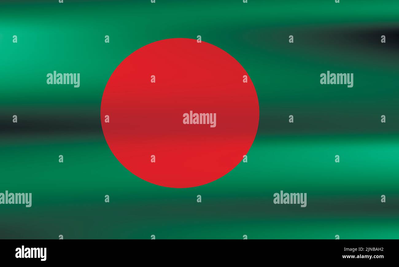 Flag of Bangladesh. Bangladeshi national symbol in official colors ...