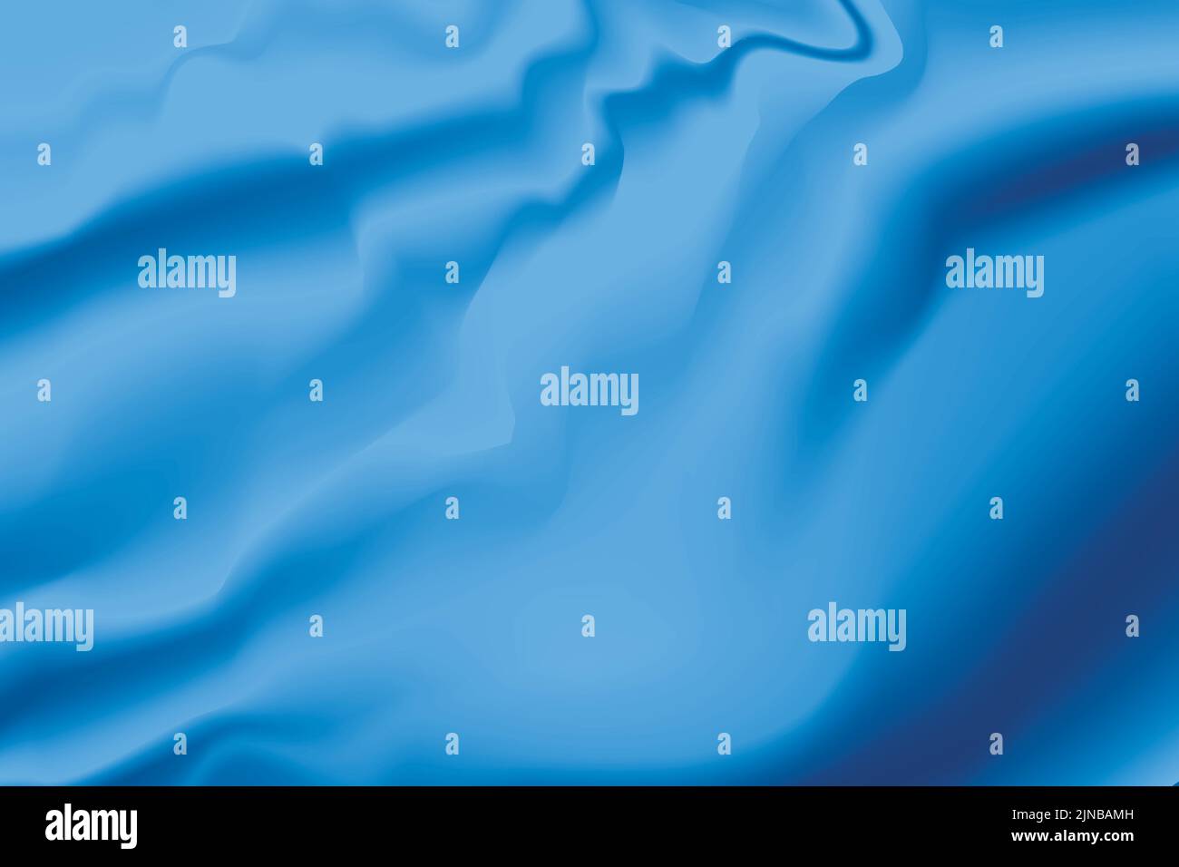 Silk blue background. Abstract vector pattern with copy space. Liquid wave texture, smooth ...