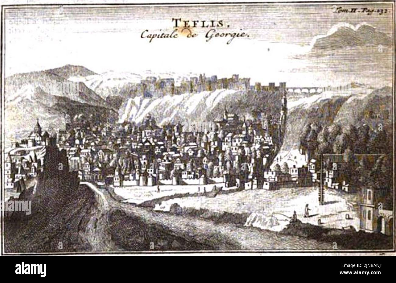 Teflis. Capital de Georgie Stock Photo - Alamy