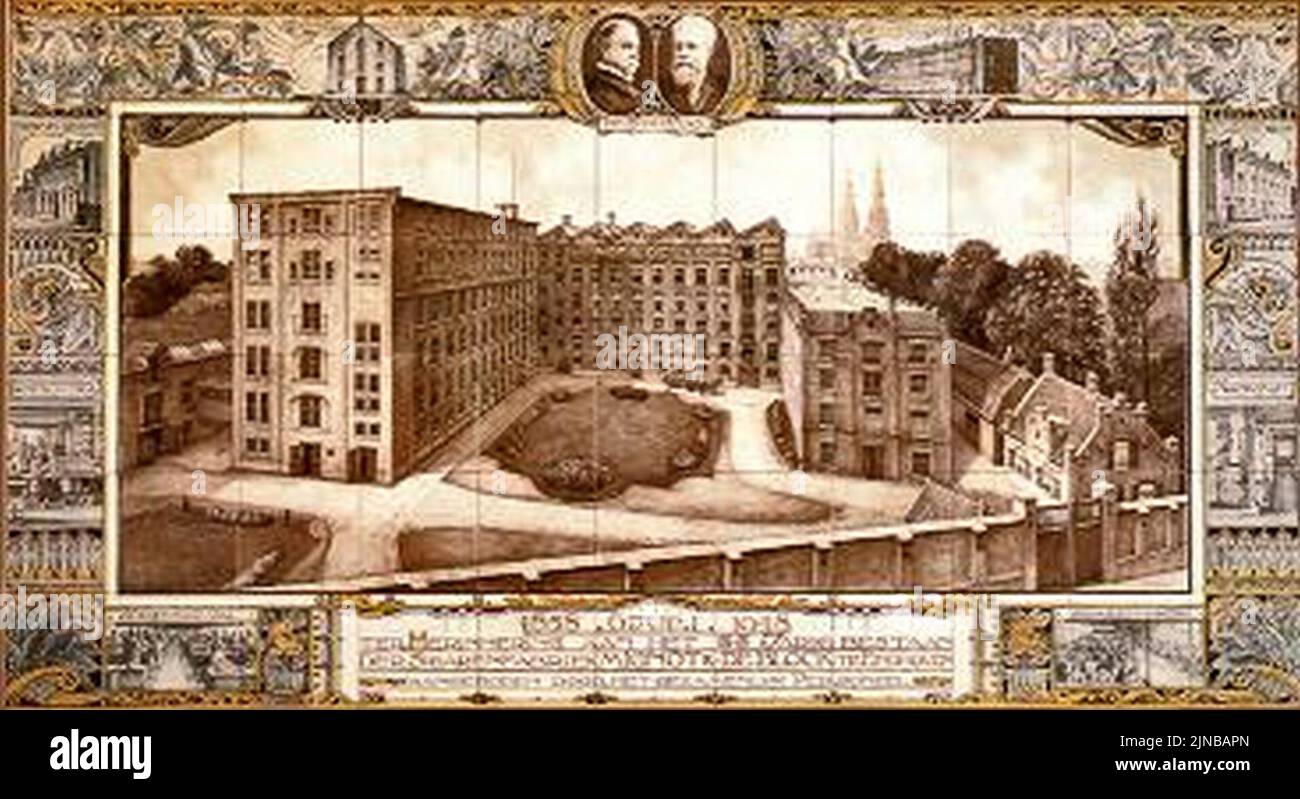 Tegeltableau Mignot & De Block Stock Photo - Alamy