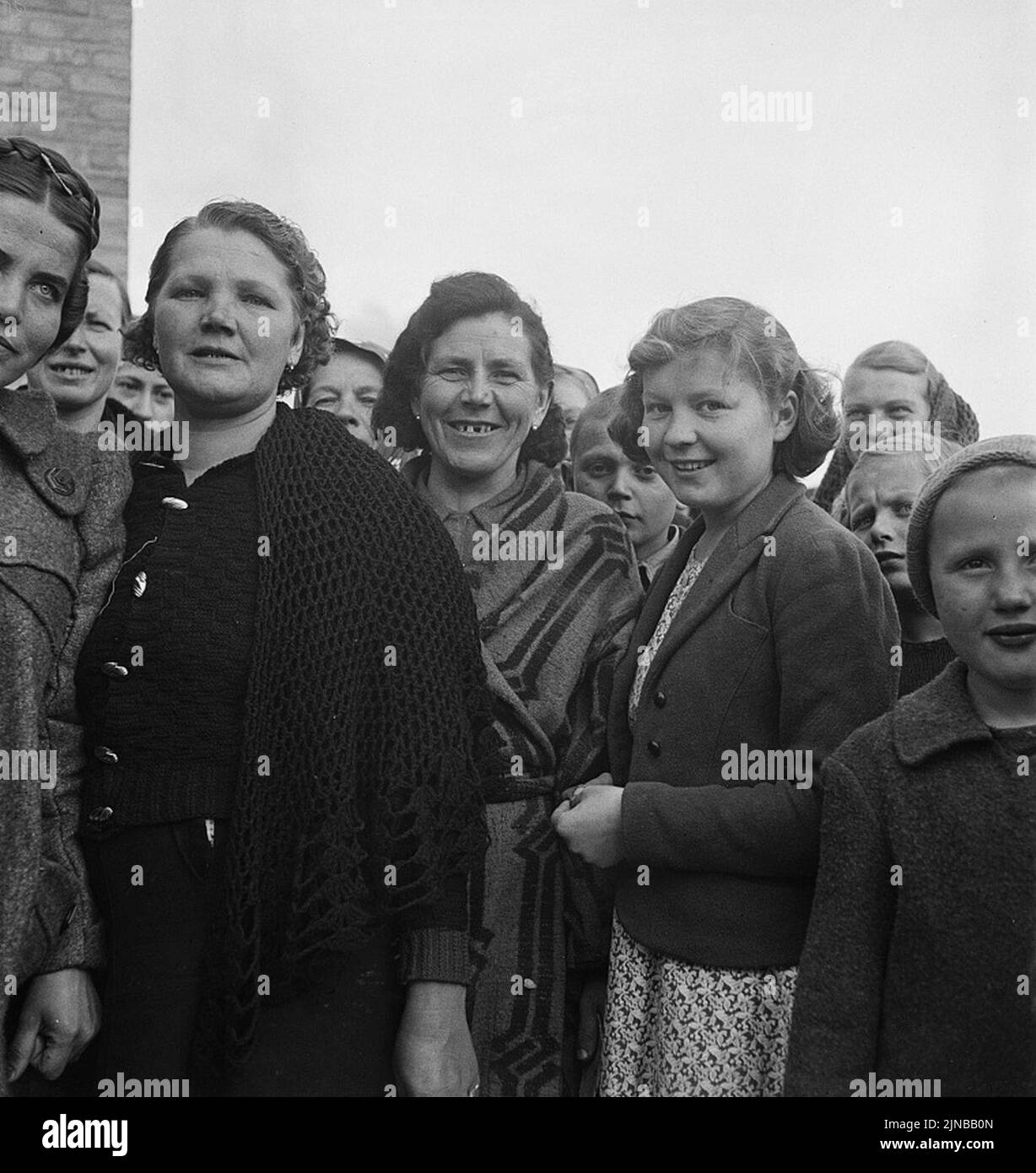 Teheran, Iran. Polish refugees' faces Stock Photo - Alamy