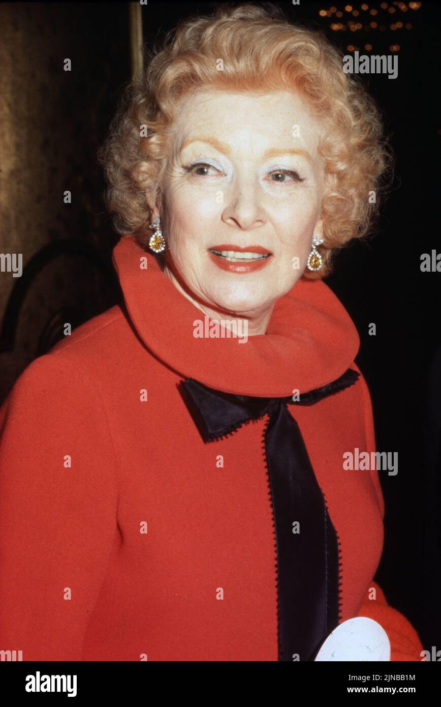 Greer Garson Circa 1980's Credit: Ralph Dominguez/MediaPunch Stock ...