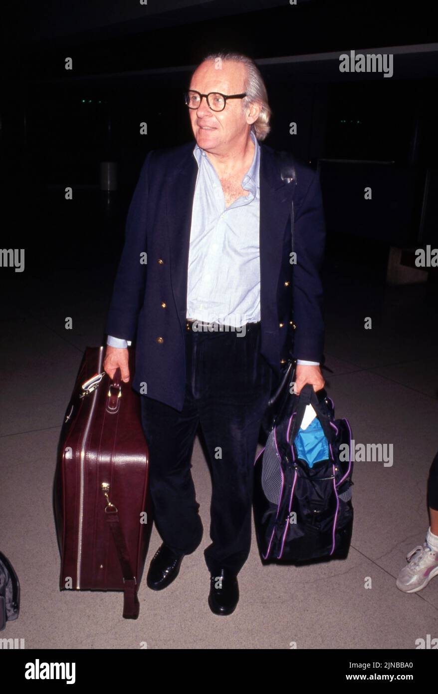 Anthony Hopkins February 1992 Credit: Ralph Dominguez/MediaPunch Stock ...