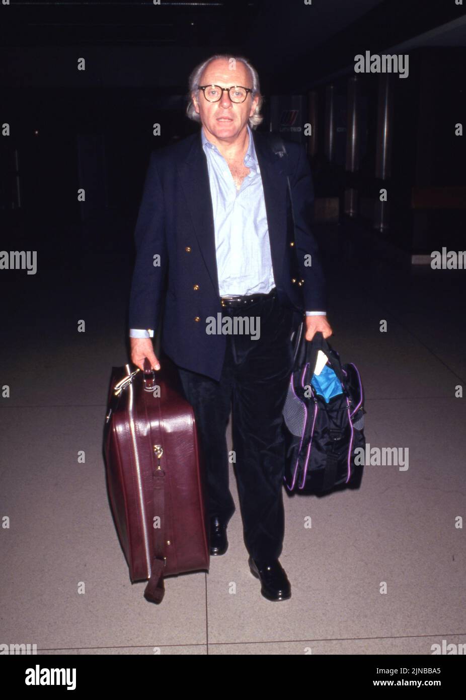 Anthony Hopkins February 1992 Credit: Ralph Dominguez/MediaPunch Stock ...