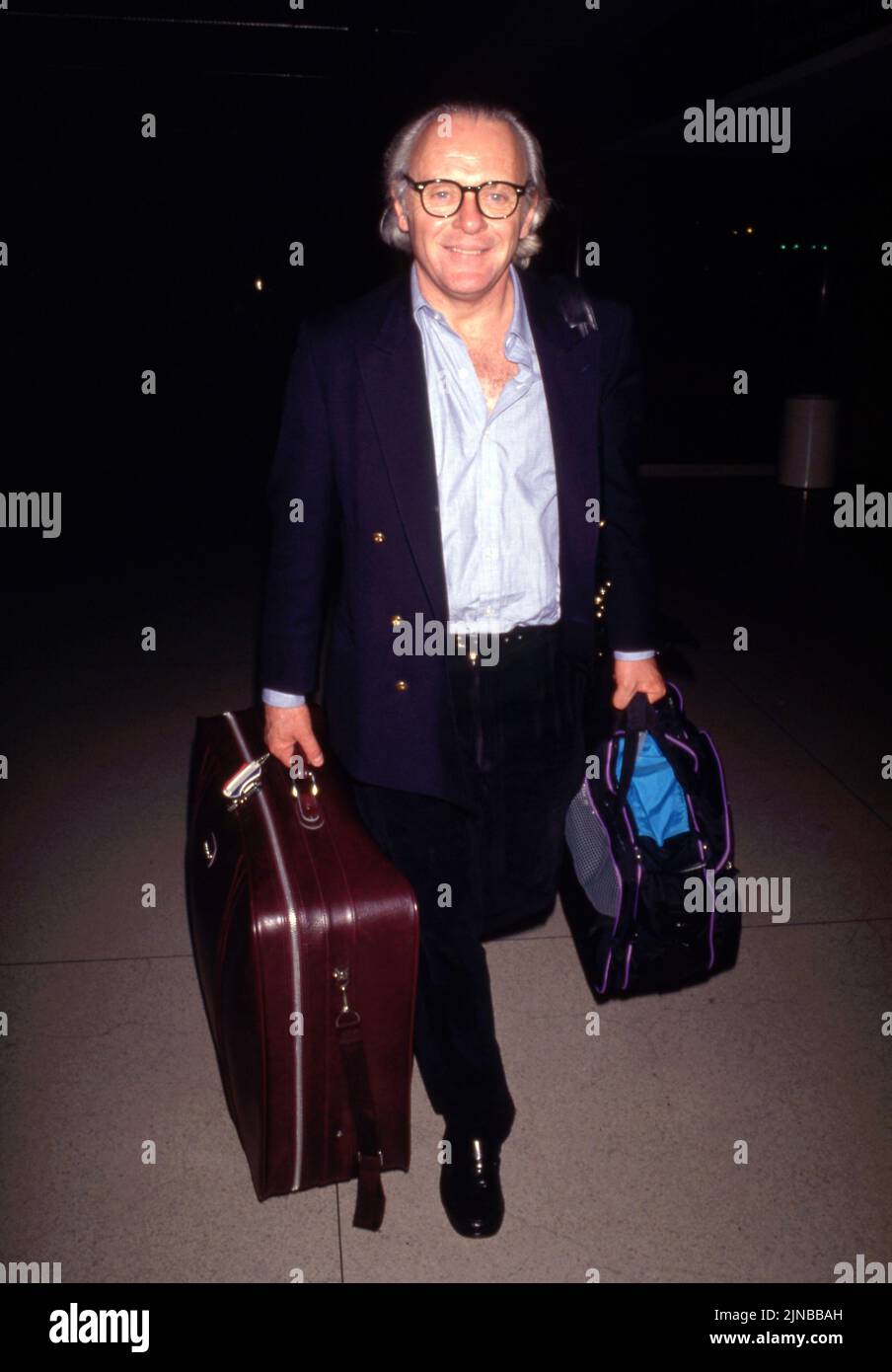 Anthony Hopkins February 1992 Credit: Ralph Dominguez/MediaPunch Stock ...