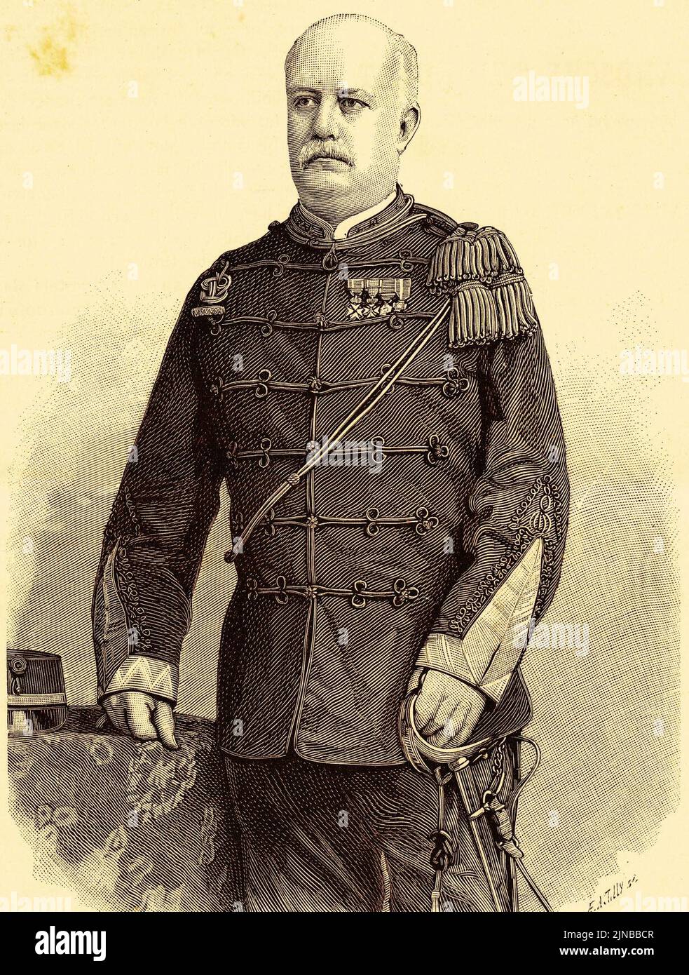 Teijn, HKF van. Generaal majoor, civiel en militair gouverneur van ...