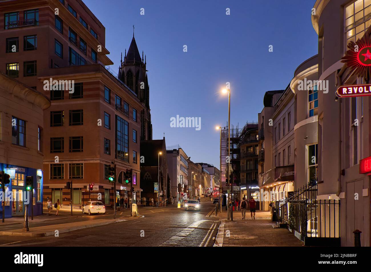 On the streets of Brighton Stock Photo - Alamy