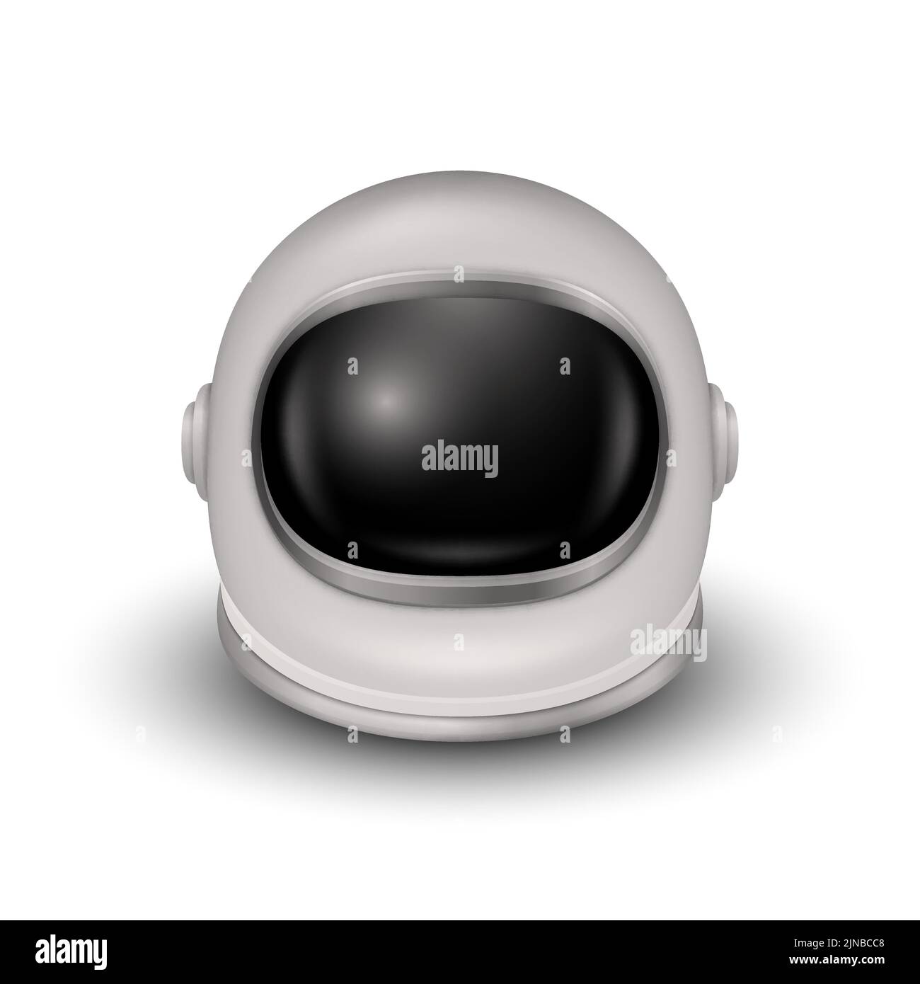 Vector 3d Realistic Astronaut Helmet, Cosmonaut Mask with Transparent ...