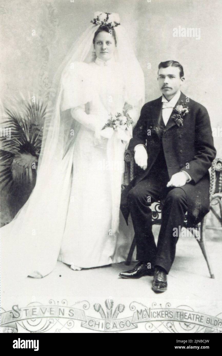 Tekla & John Jansson 1896 Stock Photo - Alamy