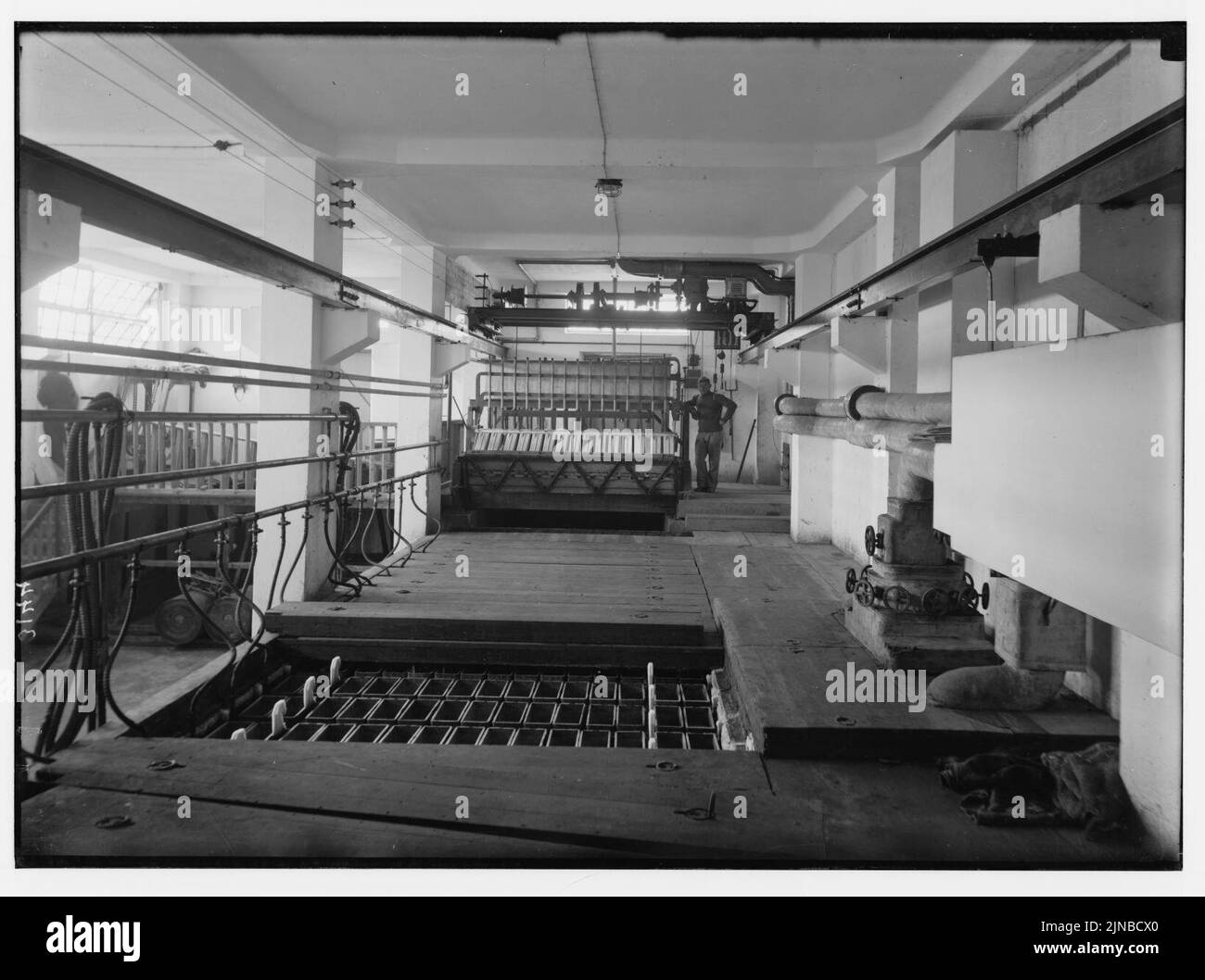 Tel Aviv. Cold storage plant. Int(erior Stock Photo - Alamy