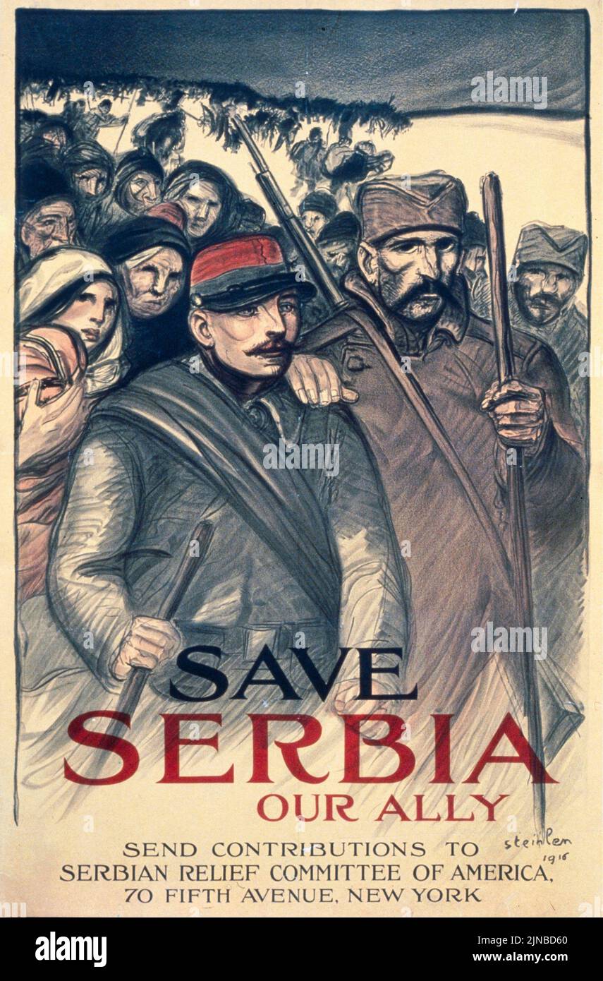 Save Serbia our ally, Serbian Relief Committee of America (1918 ...