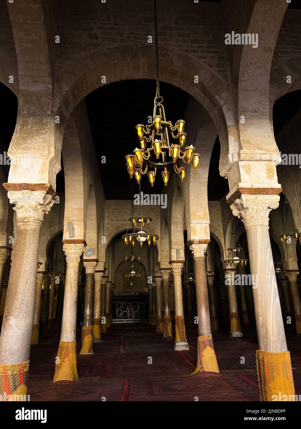 KAIROUAN OLD CITY AND GRAND MOSQUE OKBA IBN NAFTA Stock Photo - Alamy