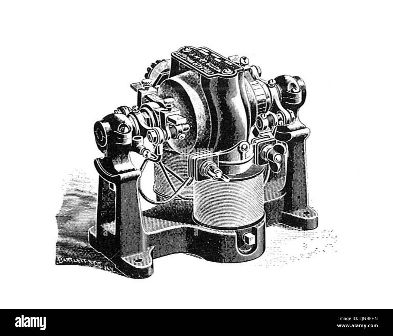 Telephone motor generator (Rankin Kennedy, Electrical Installations ...