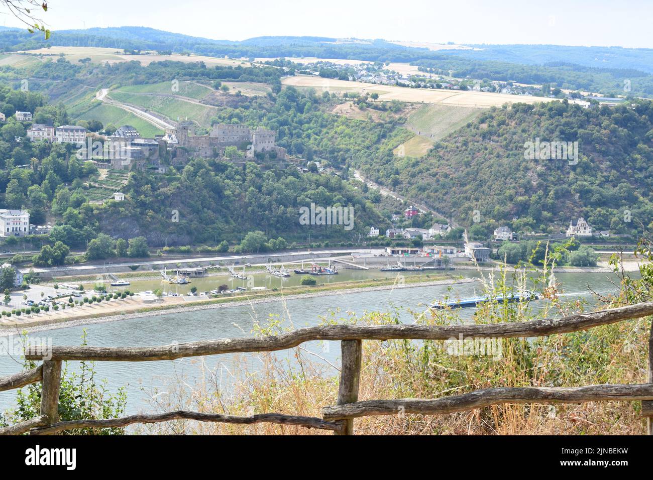 Dreiburgen blick path with a view Stock Photo - Alamy