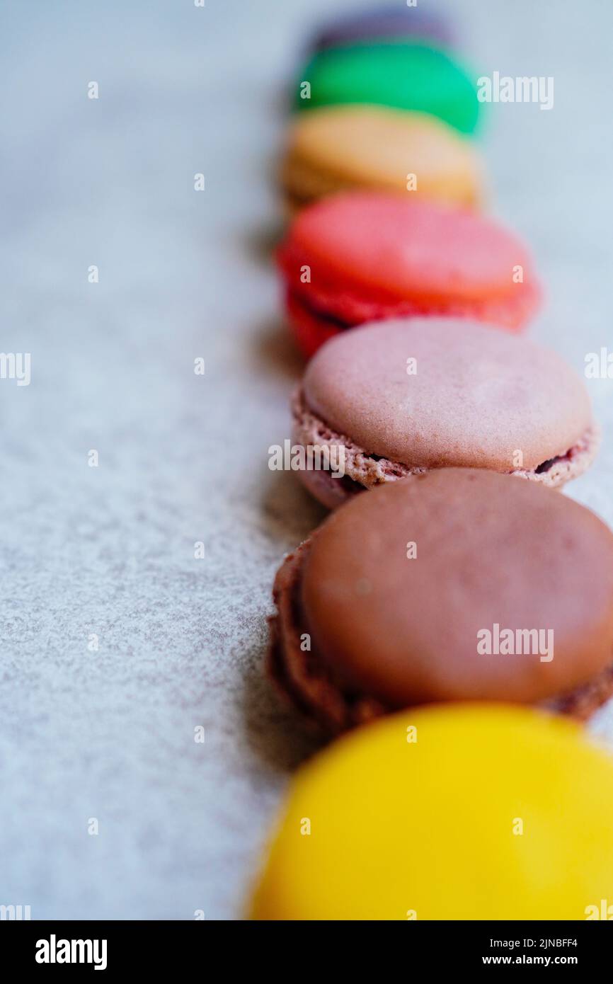 Colorful traditional french sweets hi-res stock photography and images ...
